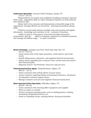 Tim Mason resume - 06 01 15 | PDF