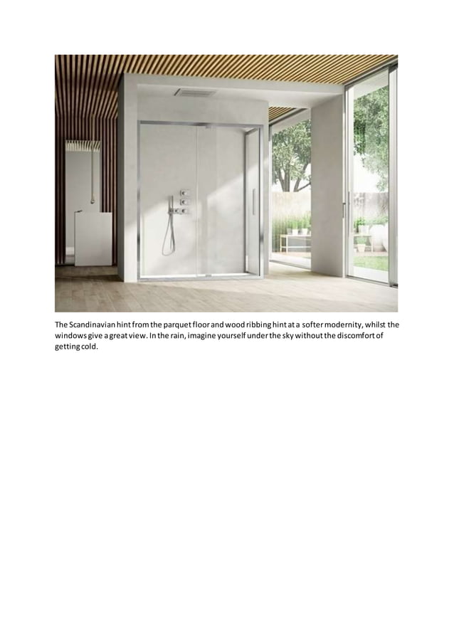 Modern Minimalist Showers | DOCX