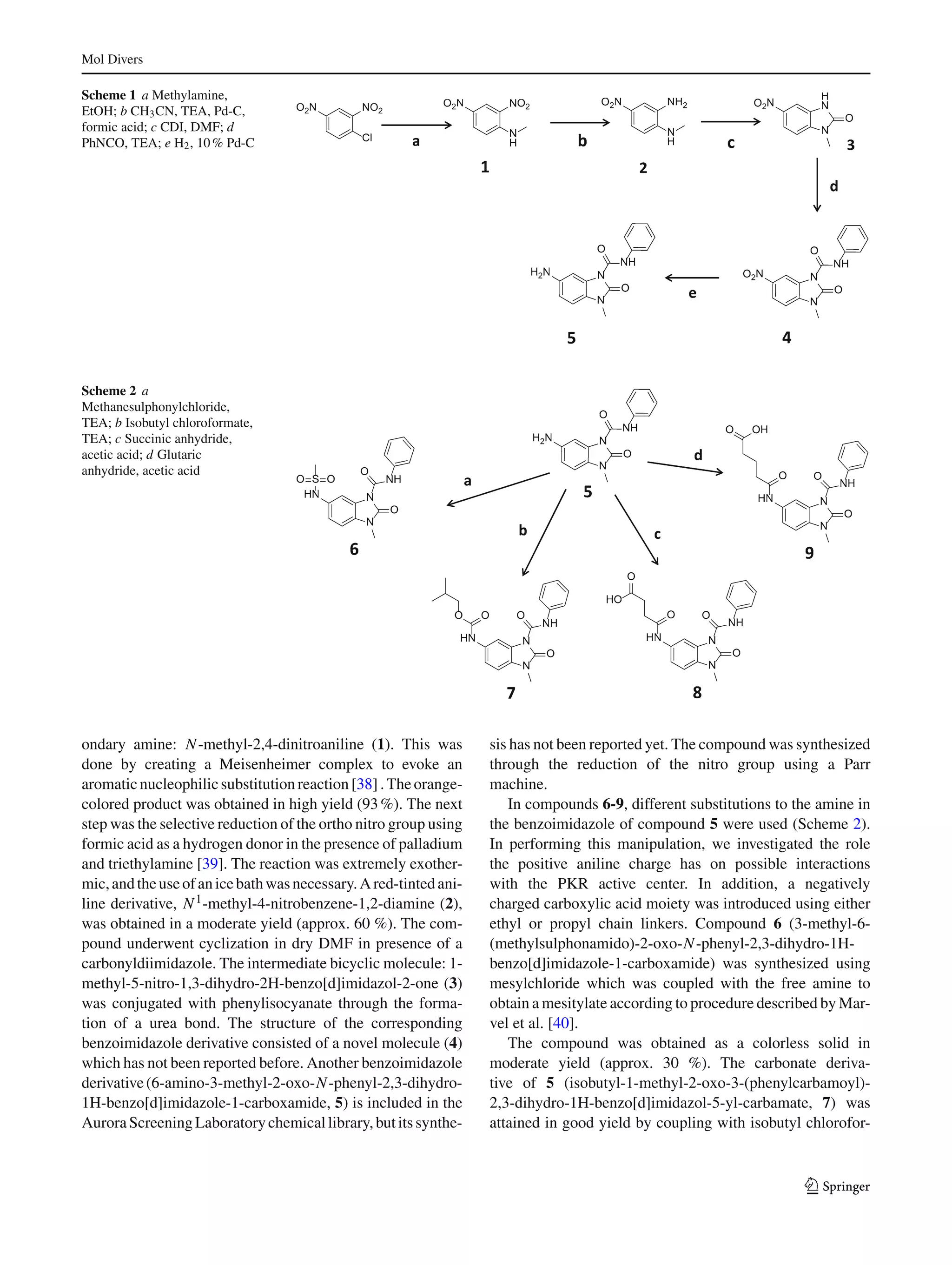 Design and synthesis of novel protein kinase R (PKR) inhibitors | PDF