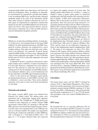 Design and synthesis of novel protein kinase R (PKR) inhibitors | PDF