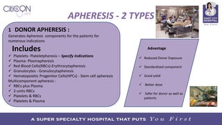 APHERESIS THERAPIES | PPTX