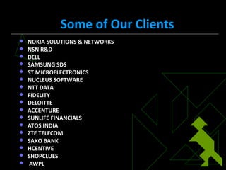 I Soft Services And Solutions Presentation | PPT
