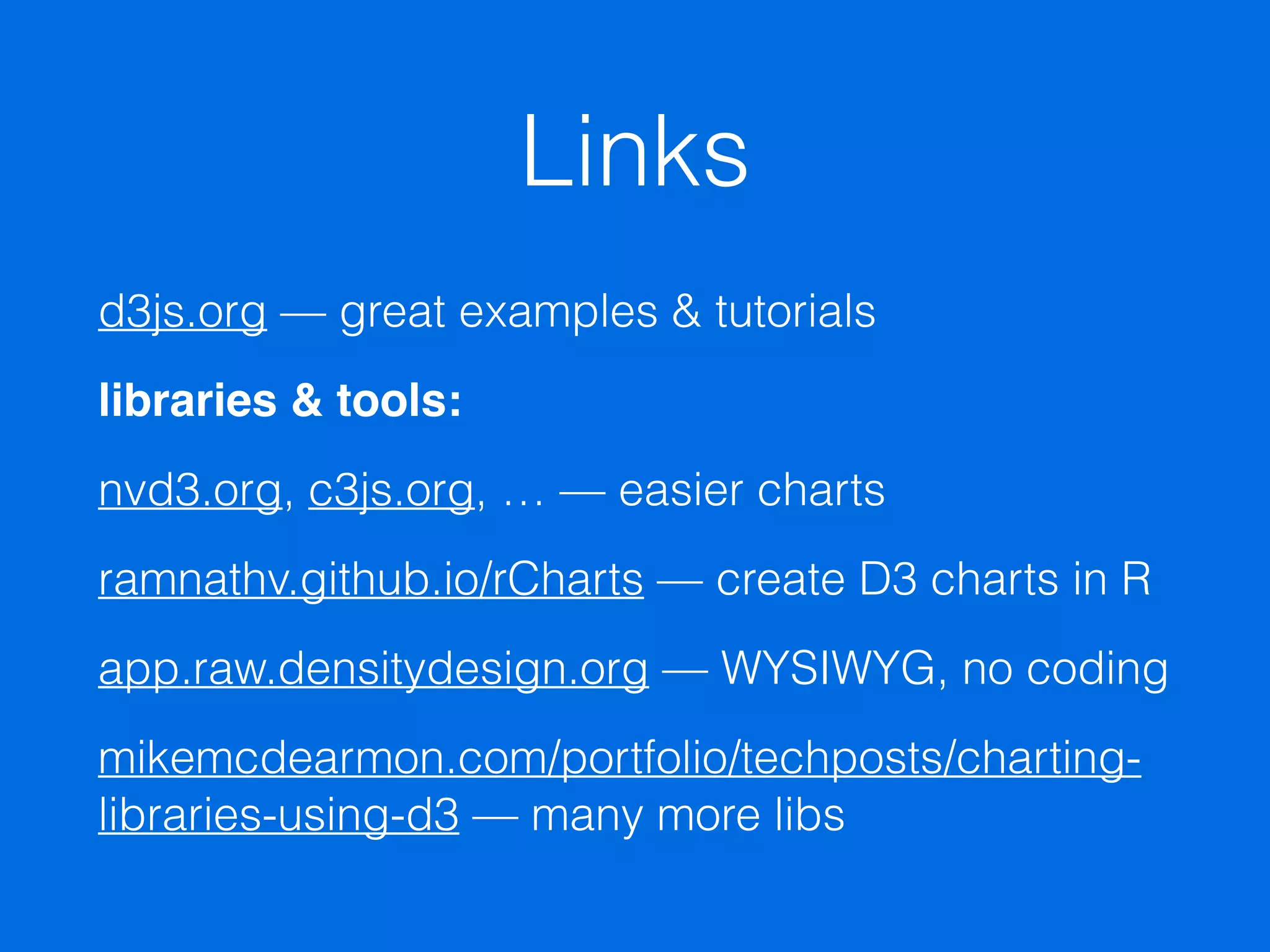 Introduction to data visualisations with d3.js — Data Driven Documents | PPT | Free Download