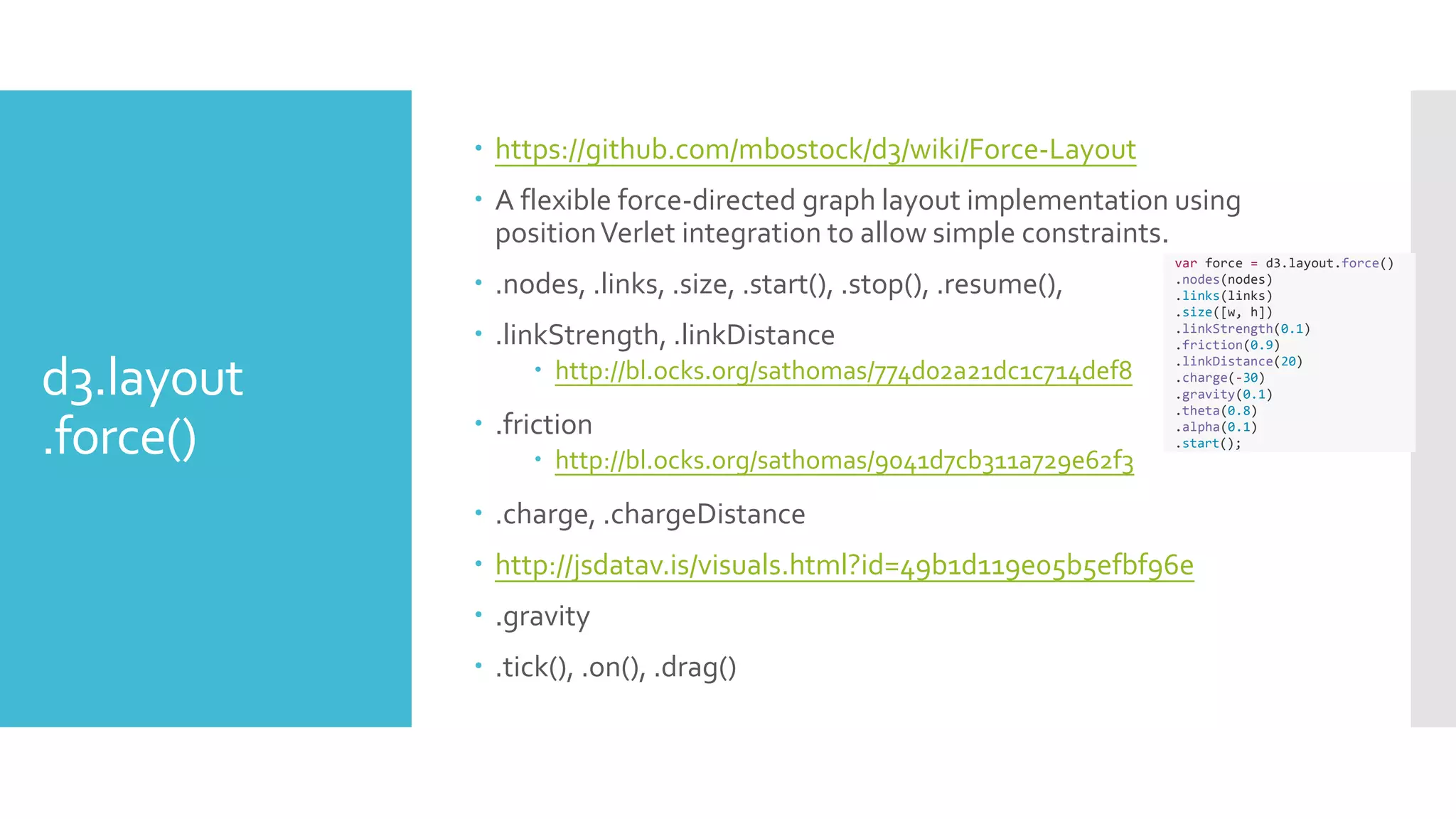 D3js learning tips | PPTX