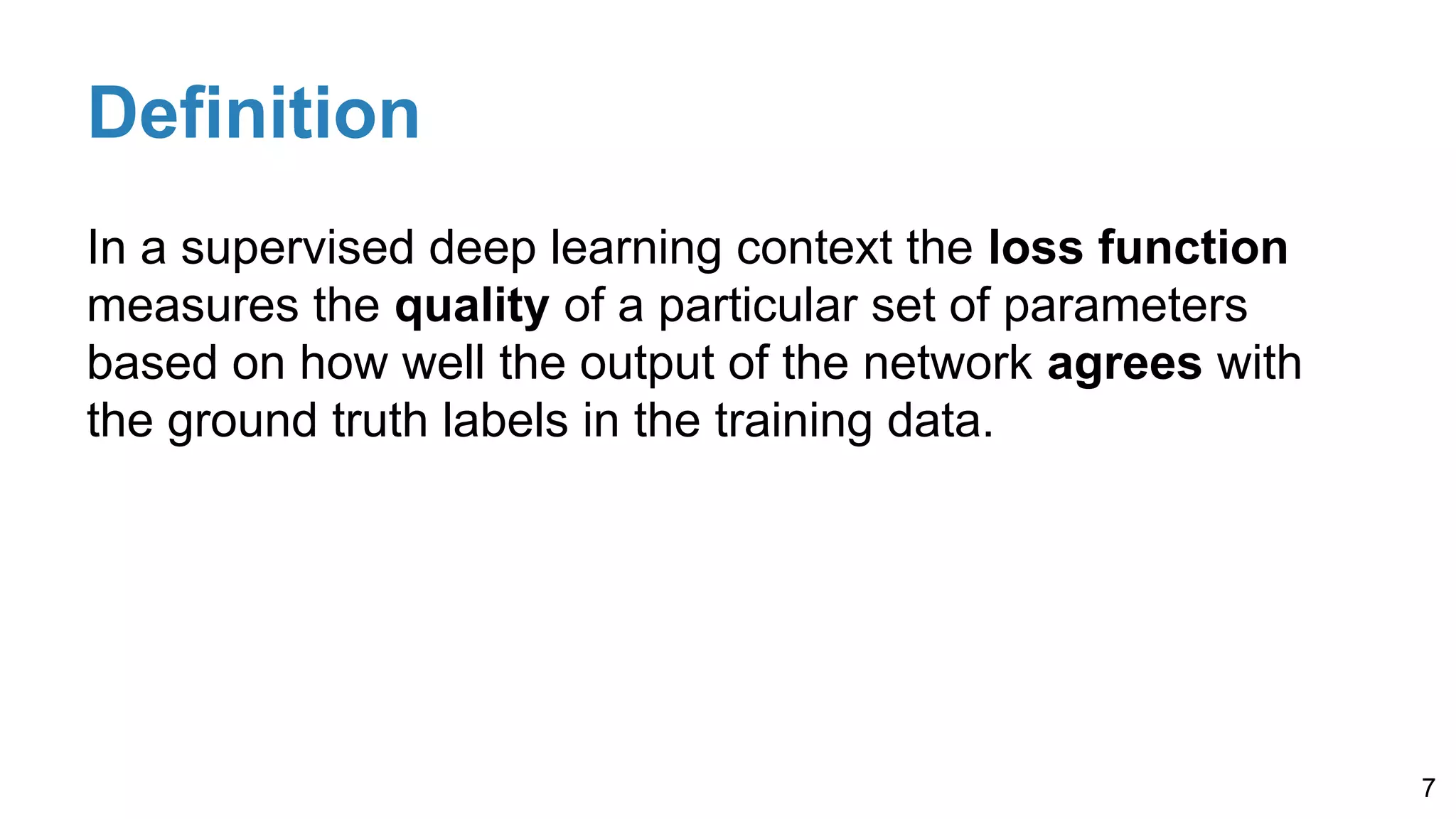 Loss Functions for Deep Learning - Javier Ruiz Hidalgo - UPC Barcelona ...