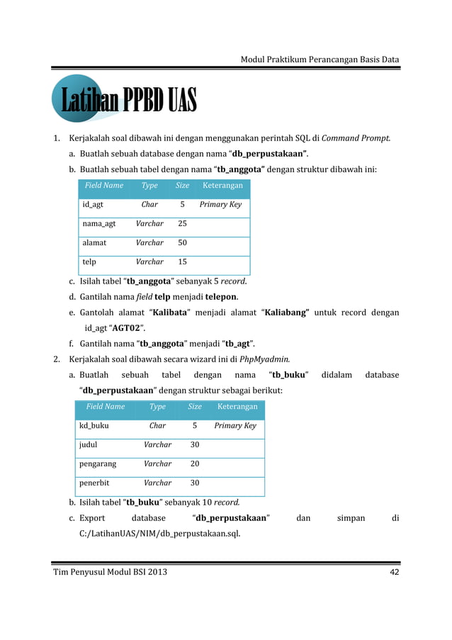 D3 mi modul_ppbd_maret2013 | PDF