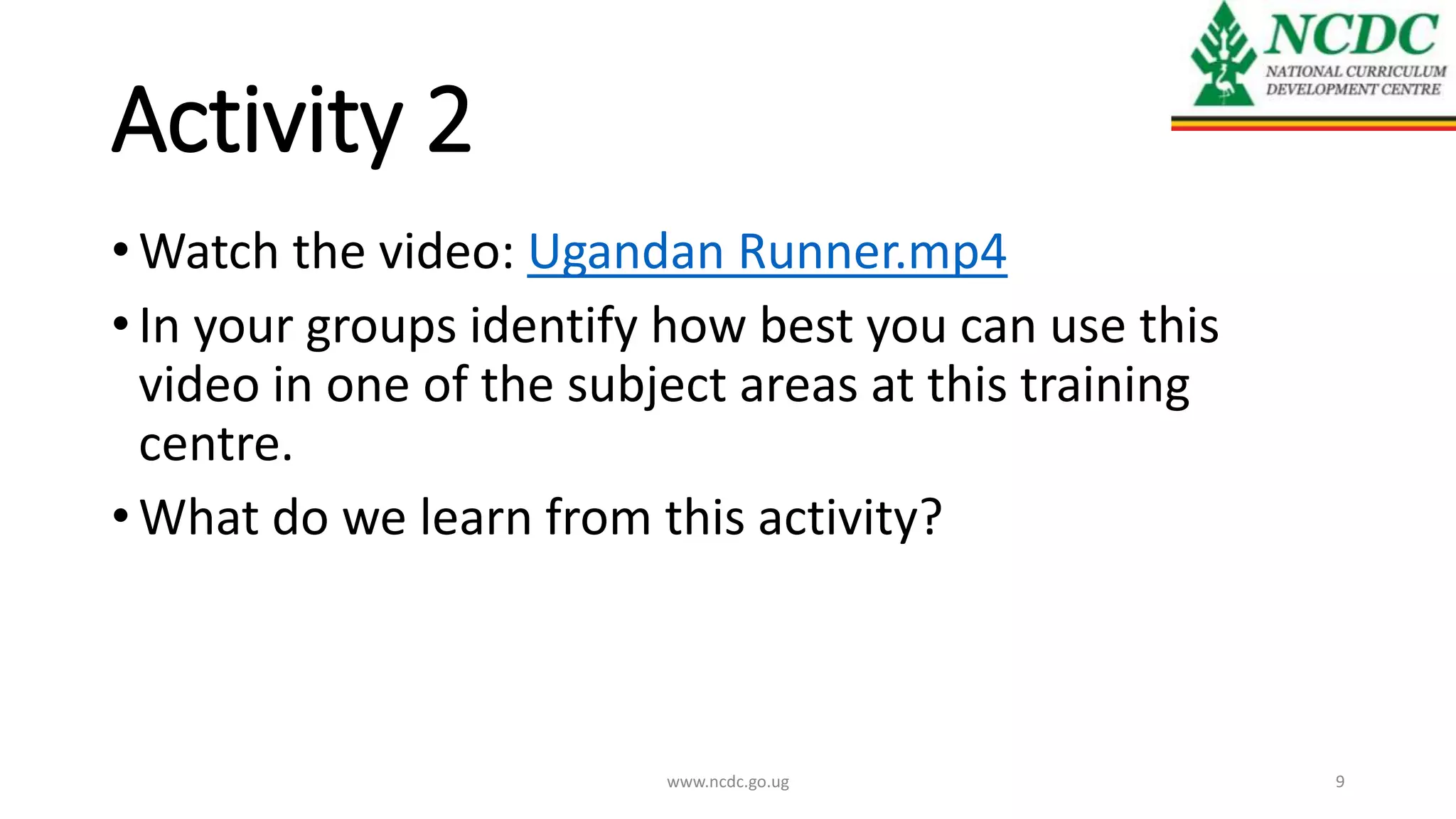 Use of ICT in learning Ncdc | PPTX