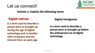 Use of ICT in learning Ncdc | PPT
