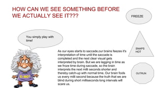 Saccadic masking | PPTX