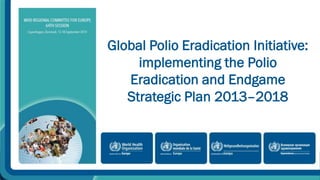 Global Polio Eradication Initiative: implementing the Polio Eradication ...
