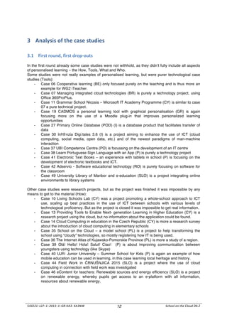 Case Studies of Personalised Learning | PDF