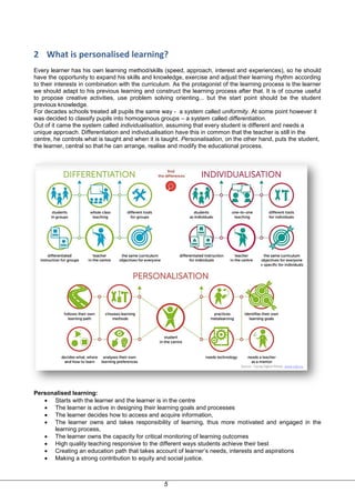 Guidance on Personalised Learning | PDF | Education industry | Industries