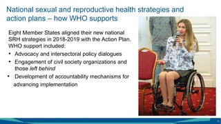 Progress in implementing the Action Plan for Sexual and Reproductive ...