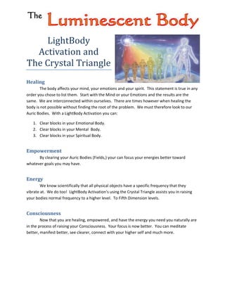 What LightBody Does | PDF
