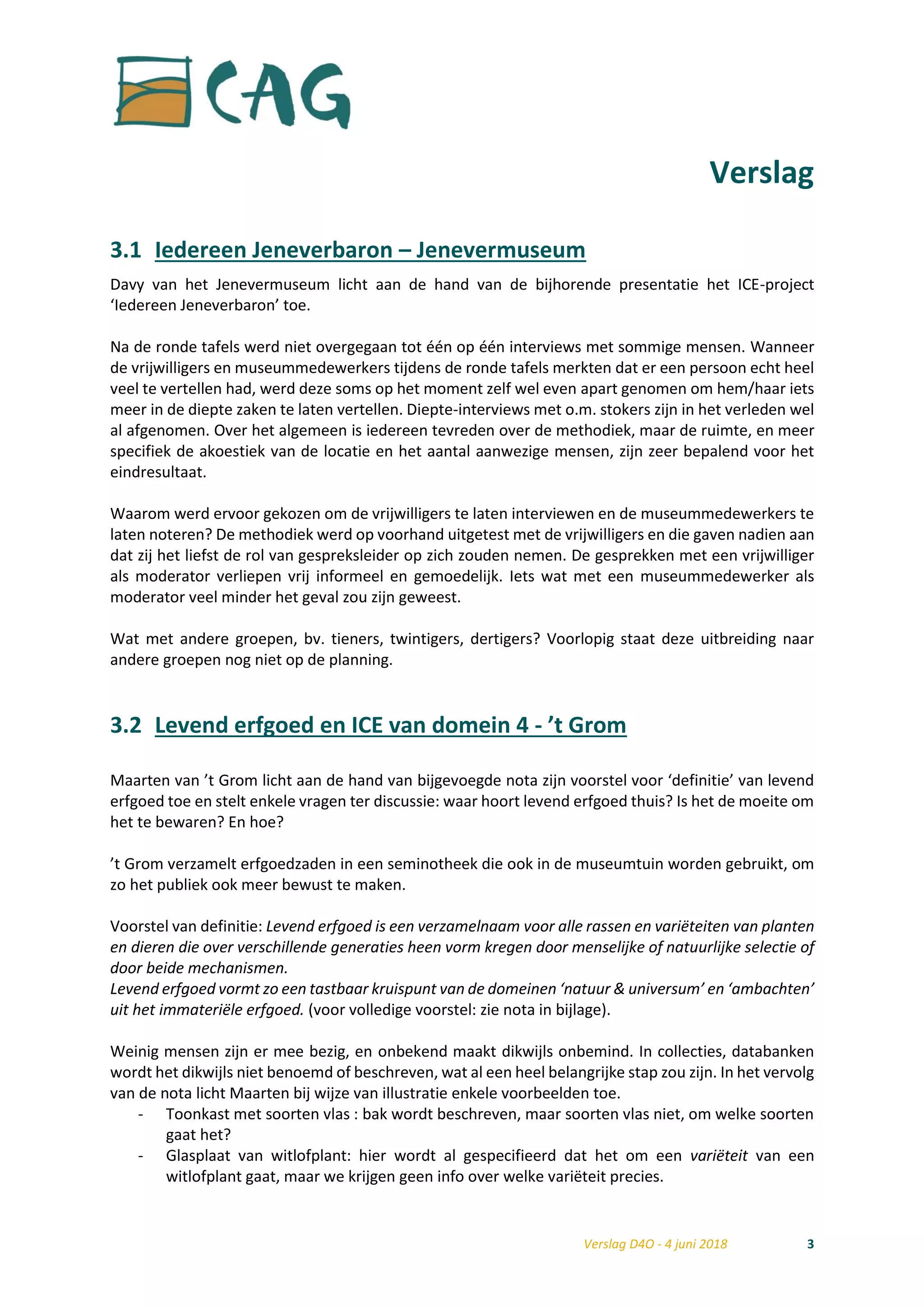 Verslag Domein-4 overleg 2018 (04/06/2018) | PDF