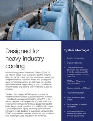 Niagara WSAC application solutions brochure - final - 0815 | PDF