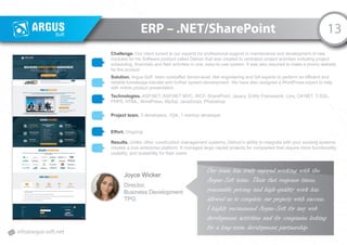 Argus-Soft - Presentation | PPT