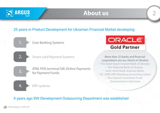 Argus-Soft - Presentation | PPT