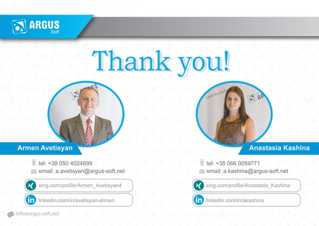 Argus-Soft - Presentation | PPT