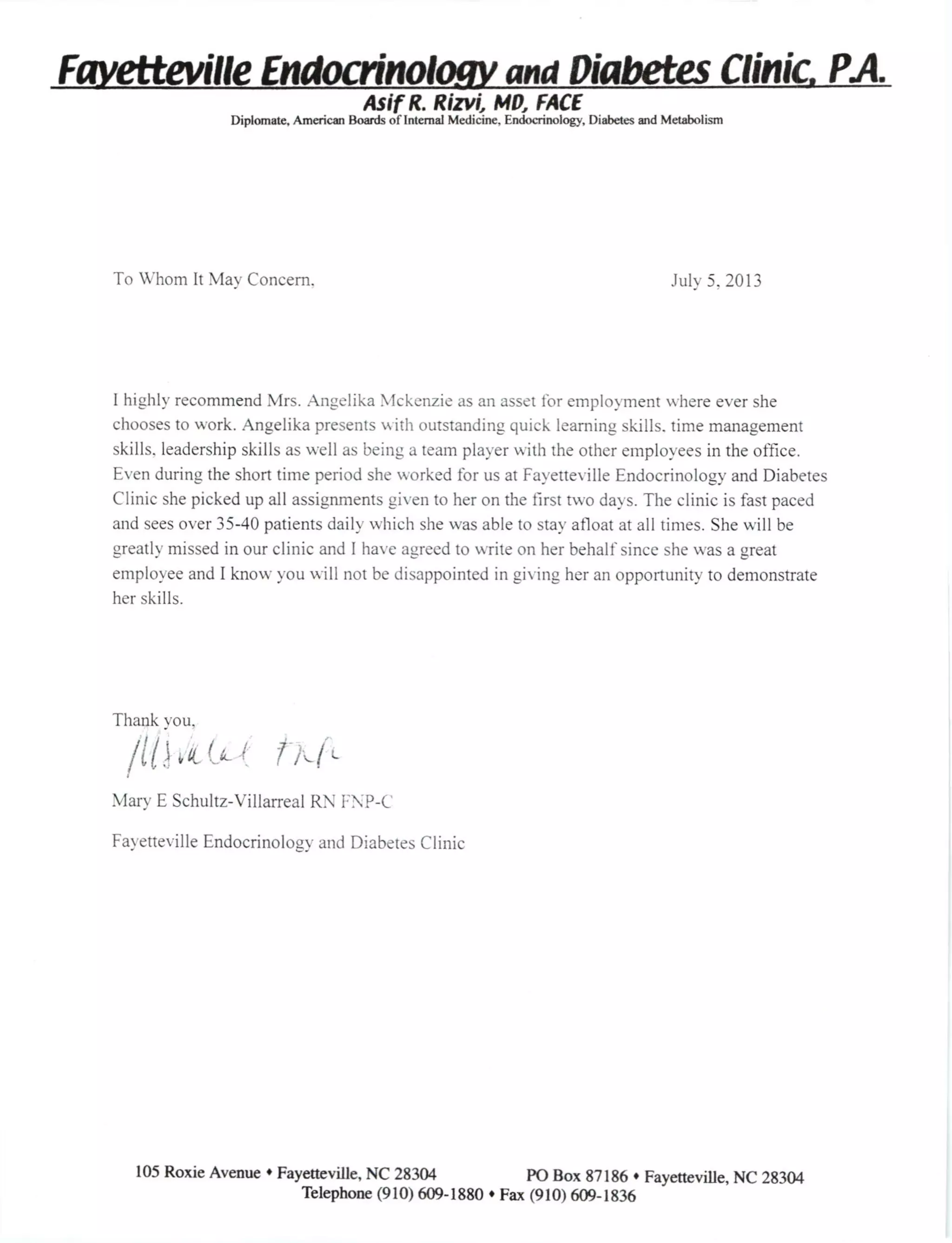 reference letters | PDF | Endocrine and Metabolic Diseases | Diseases and Conditions