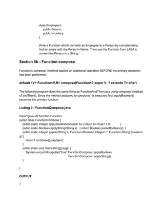 FunctionalInterfaces | PDF