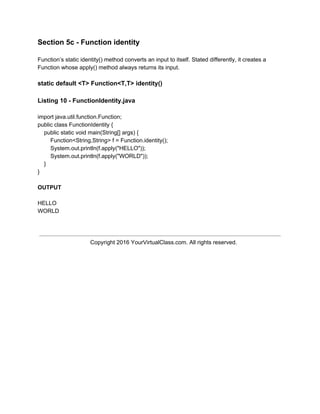 FunctionalInterfaces | PDF