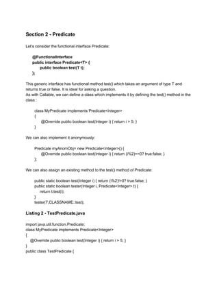 FunctionalInterfaces | PDF