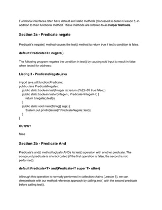 FunctionalInterfaces | PDF