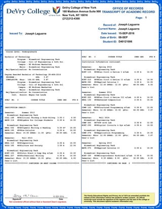 Joseph-LAGUERRE-Transcript | PDF