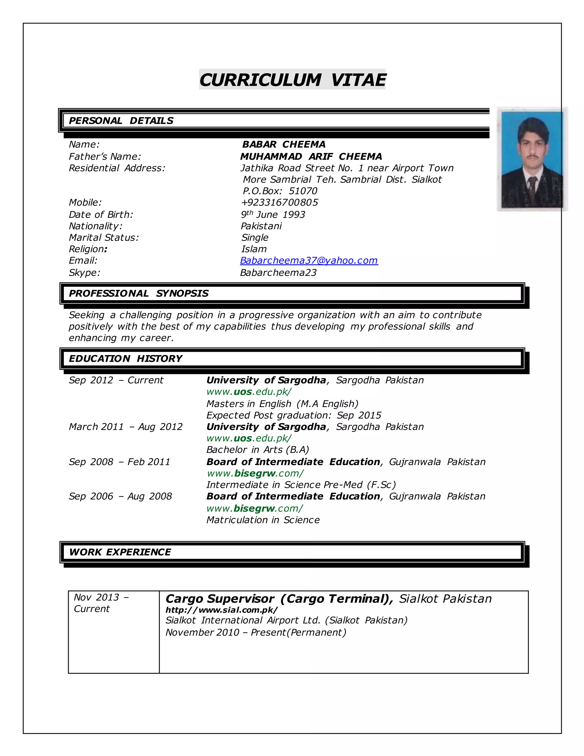 CURRICULUM VITAEreal 1 | DOCX