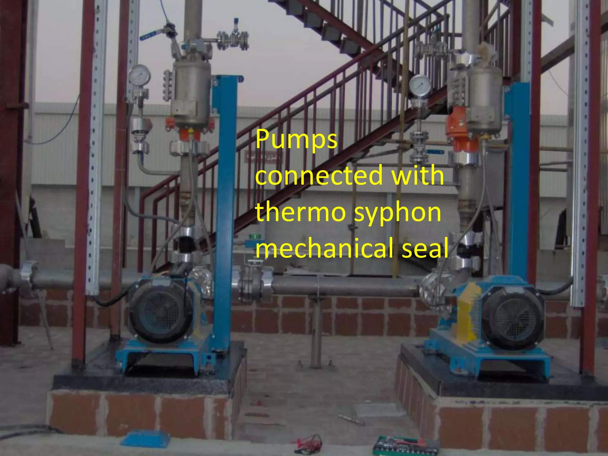 Pumps installation and assembly | PPTX