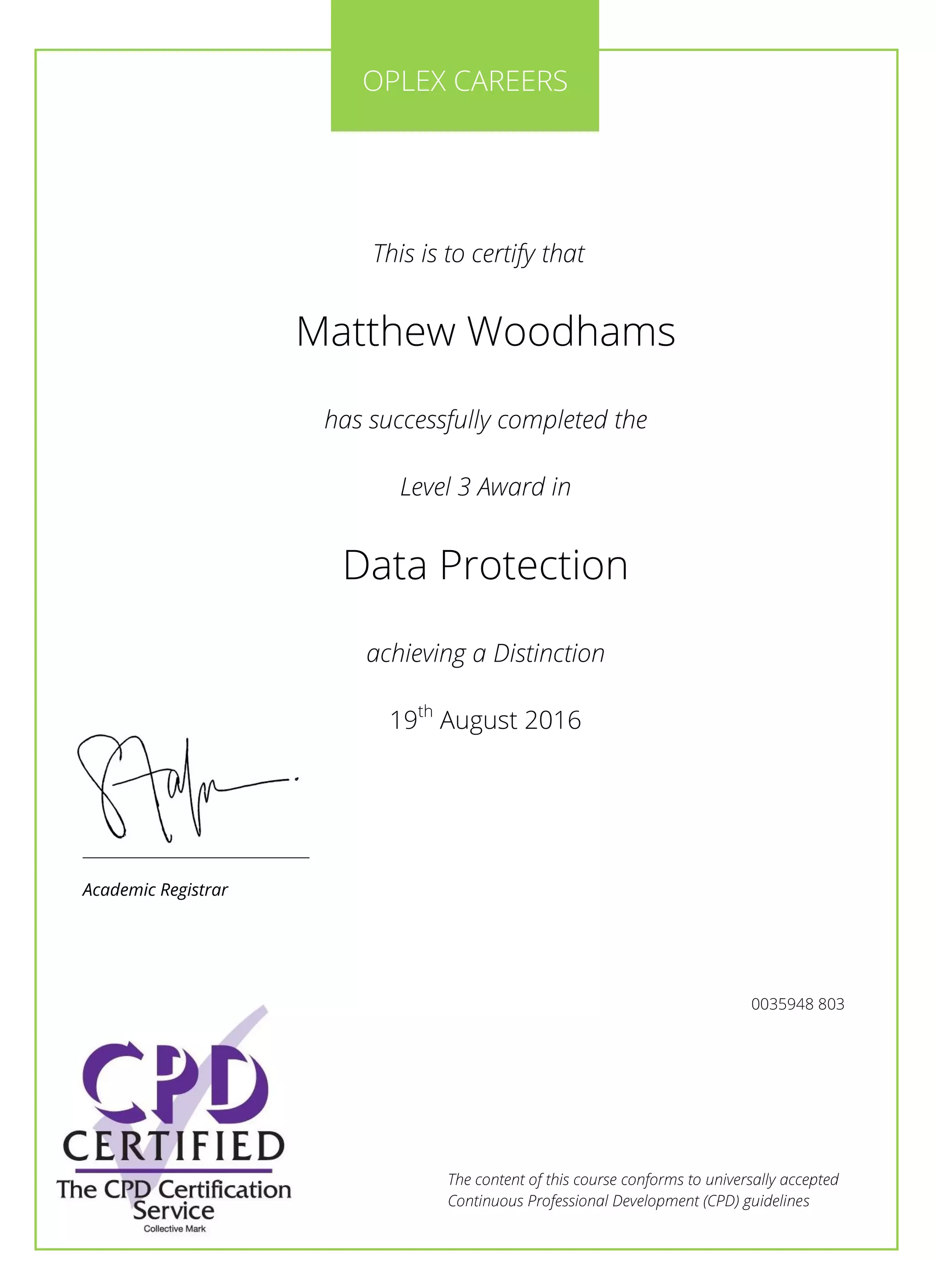 Data Protection | PDF