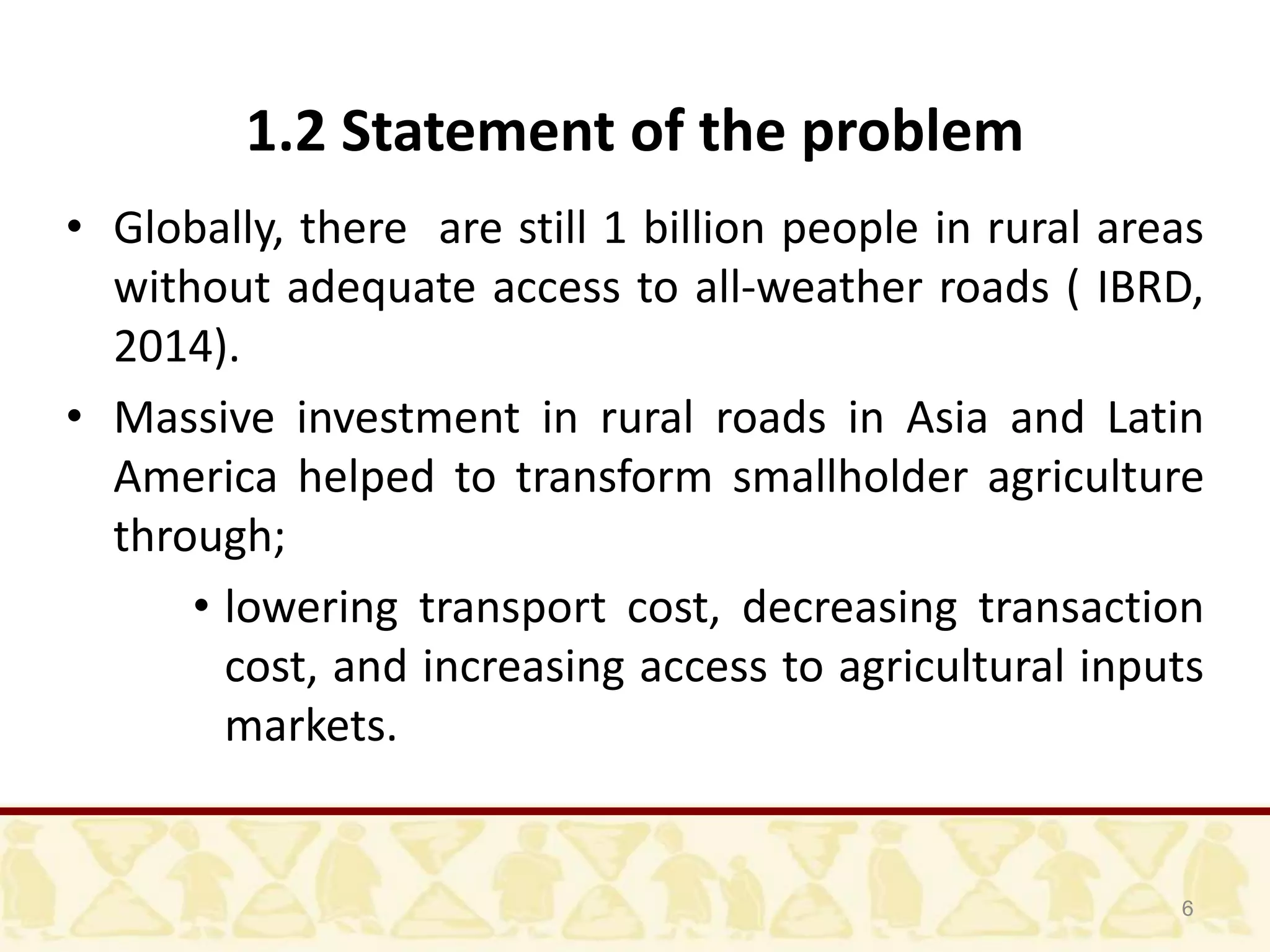 Presentation Agriculture and Rural Transport in Ethiopia (2) | PPTX