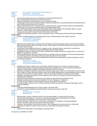 CV Timothy O'Connor Master | PDF