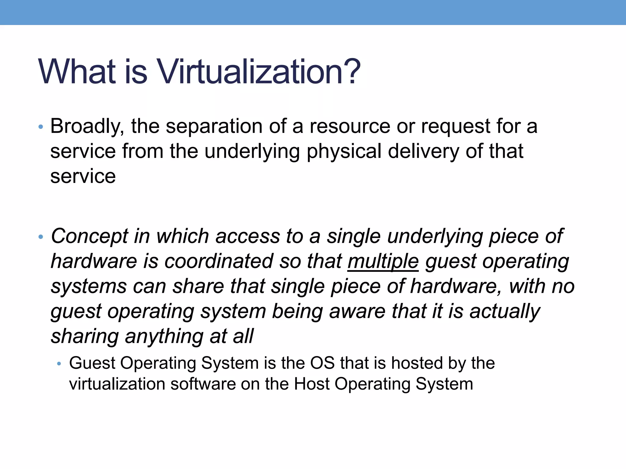 Hypervisors and Virtualization - VMware, Hyper-V, XenServer, and KVM | PDF