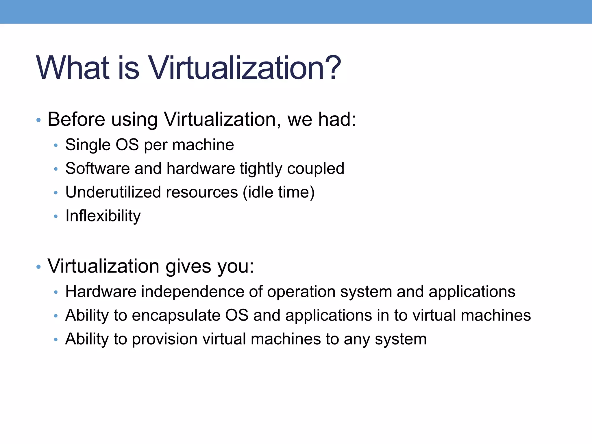 Hypervisors and Virtualization - VMware, Hyper-V, XenServer, and KVM | PDF