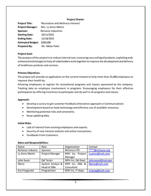 Project Decription | PDF