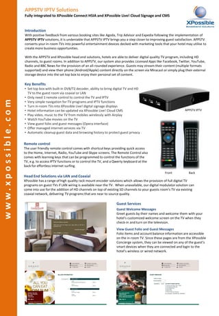 XPos_Excel_APPSTV | PDF