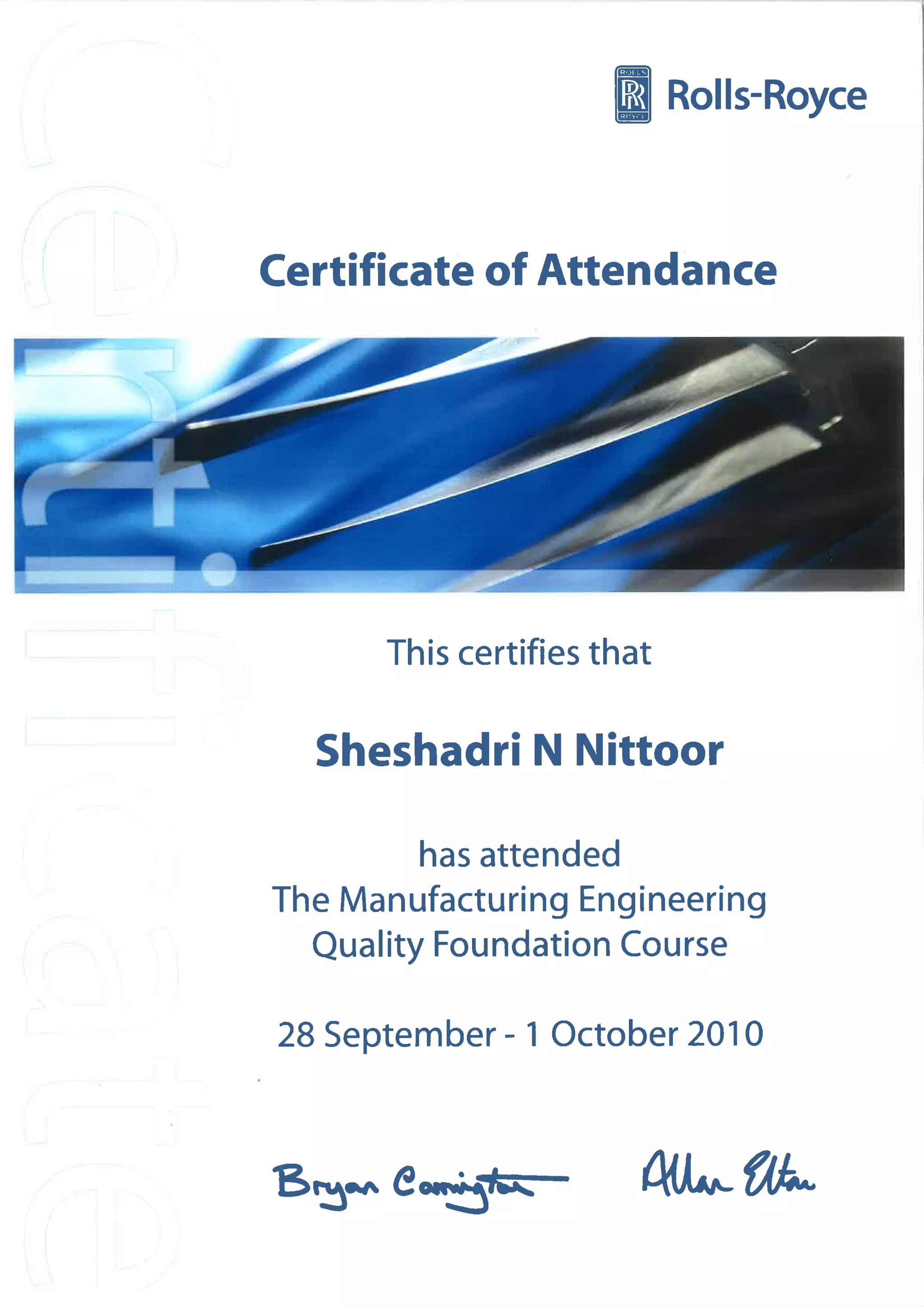 RR Quality Foundation Course | PDF