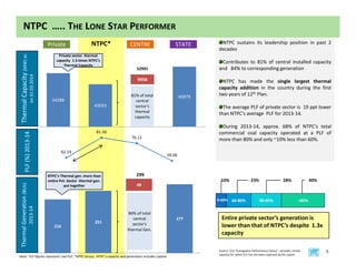 ntpc annual presentation | PDF | Power and Energy Industry | Industries