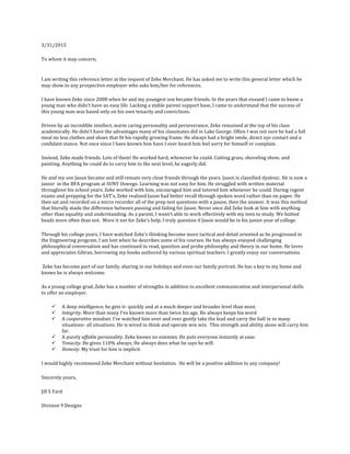 Jill Yard Personal Reference | PDF