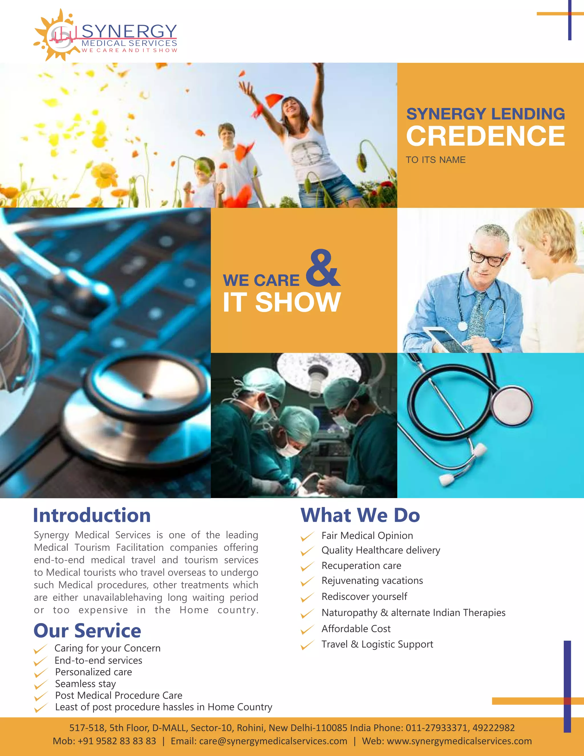 Synergy Medical Services Flyer | PDF