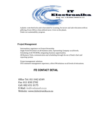 ITE PROFILE JUNE 2016 docx | DOCX