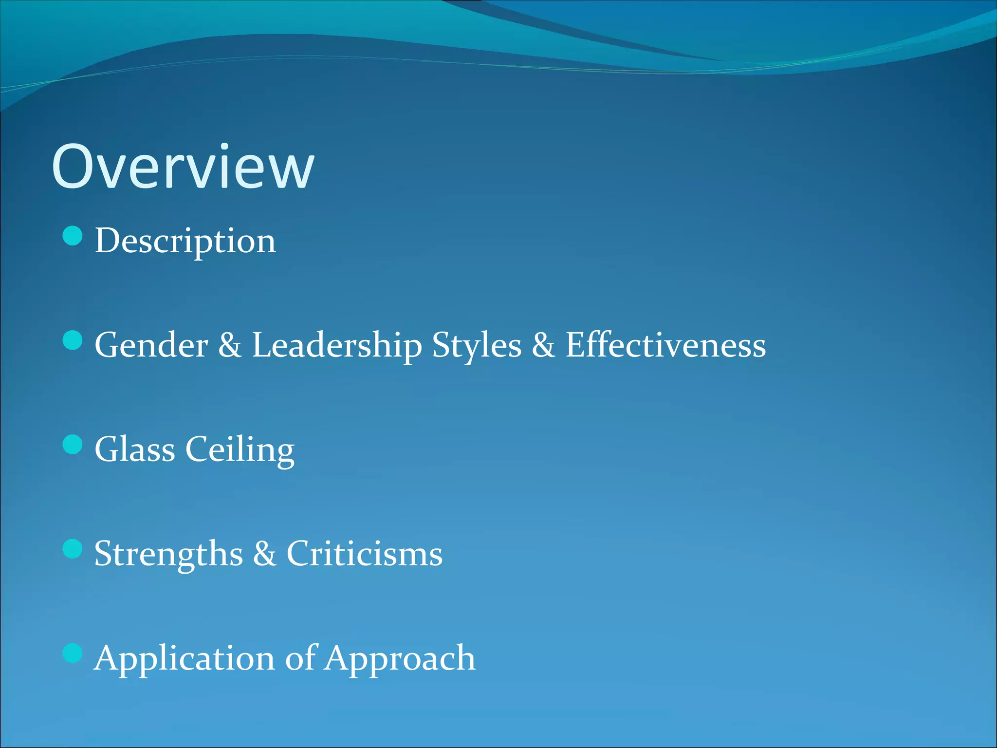 Women & Leadership | PPT
