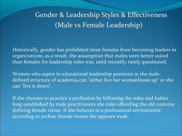 Women & Leadership | PPT | Debated Sensitive Social Issues | Sensitive ...