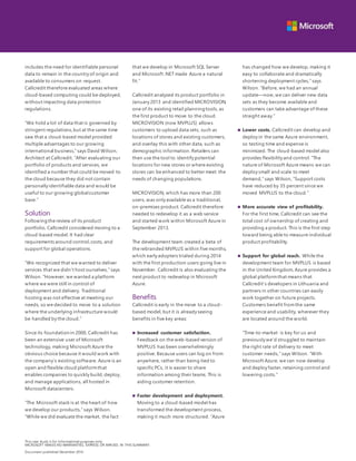 Callcredit Case Study | DOCX | Cloud Computing | Internet