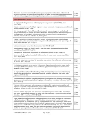 Construction Confined Spaces | PDF