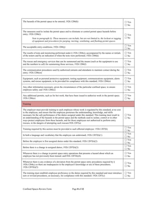 Construction Confined Spaces | PDF