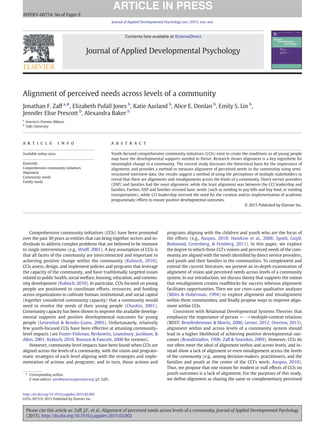 Zaff et al (2014) | PDF