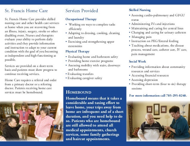 Home Care brochure